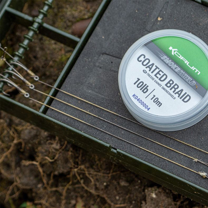 Korum Smokeshield Coated Fishing Braid