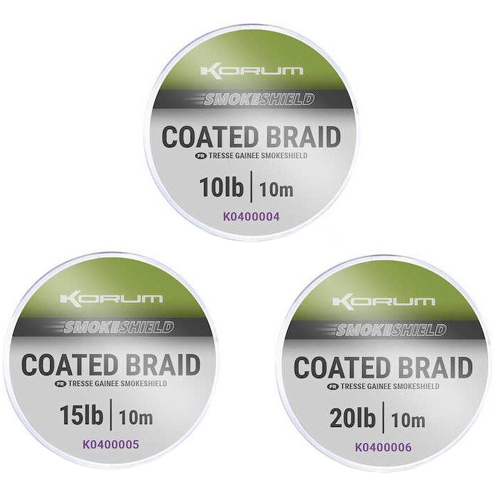 Korum Smokeshield Coated Fishing Braid
