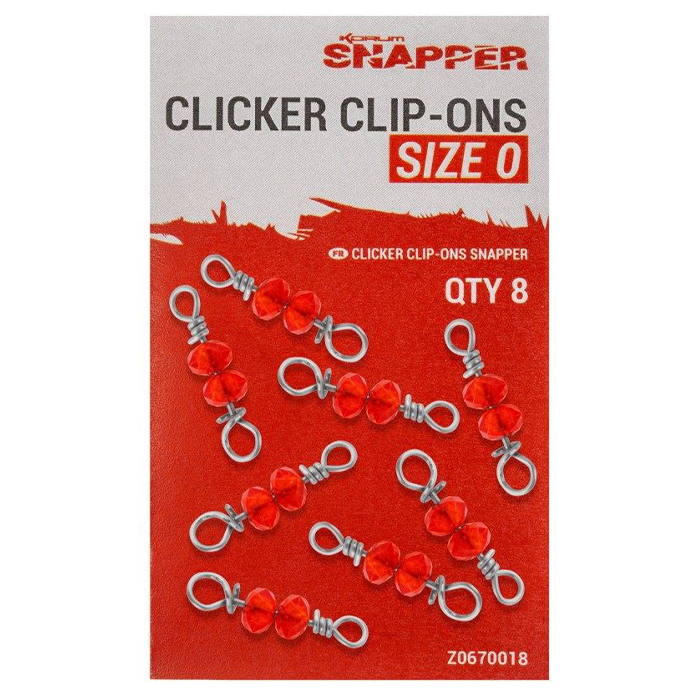 Korum Snapper Clicker Fishing Clip-Ons