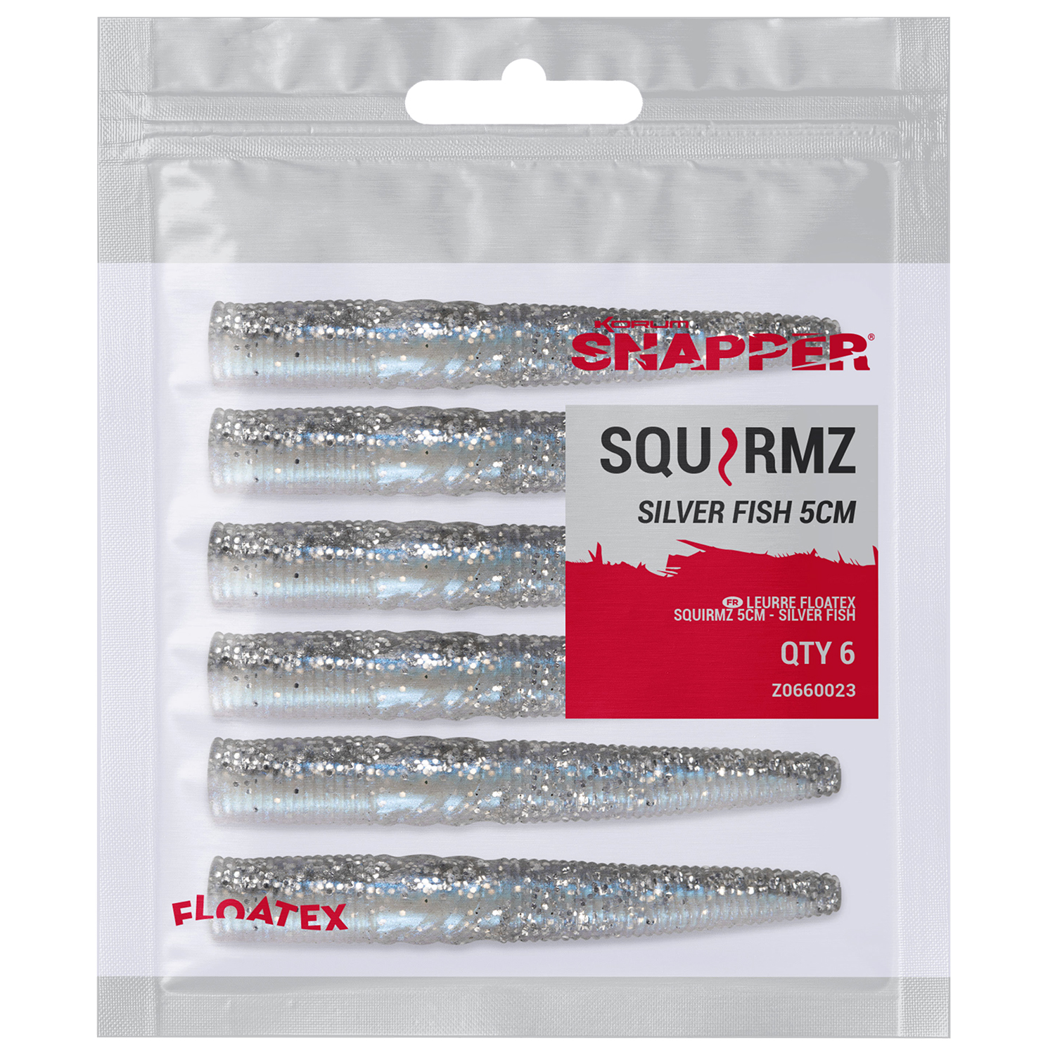Korum FloateX Squirmz 5cm: Durable, Buoyant Angling Lure