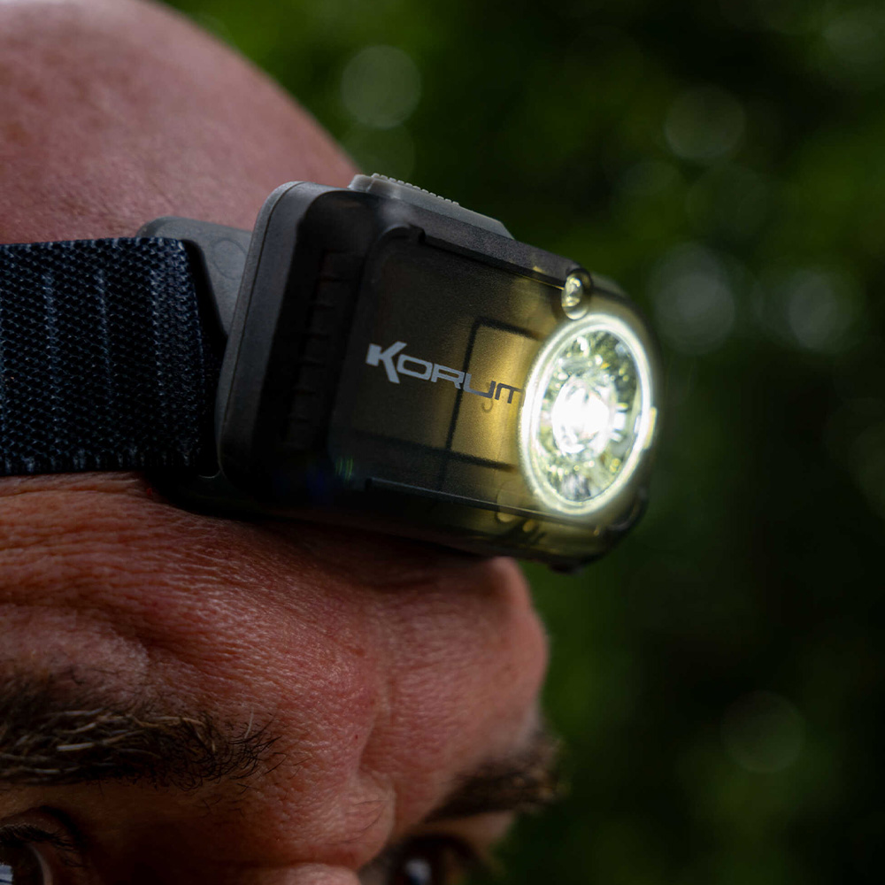 Korum Supalite Headtorch | Fishing Head Torch | Angling Direct