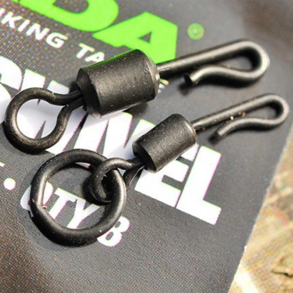 Korda Quick Change Swivel Size 8 | Terminal Tackle | Angling Direct