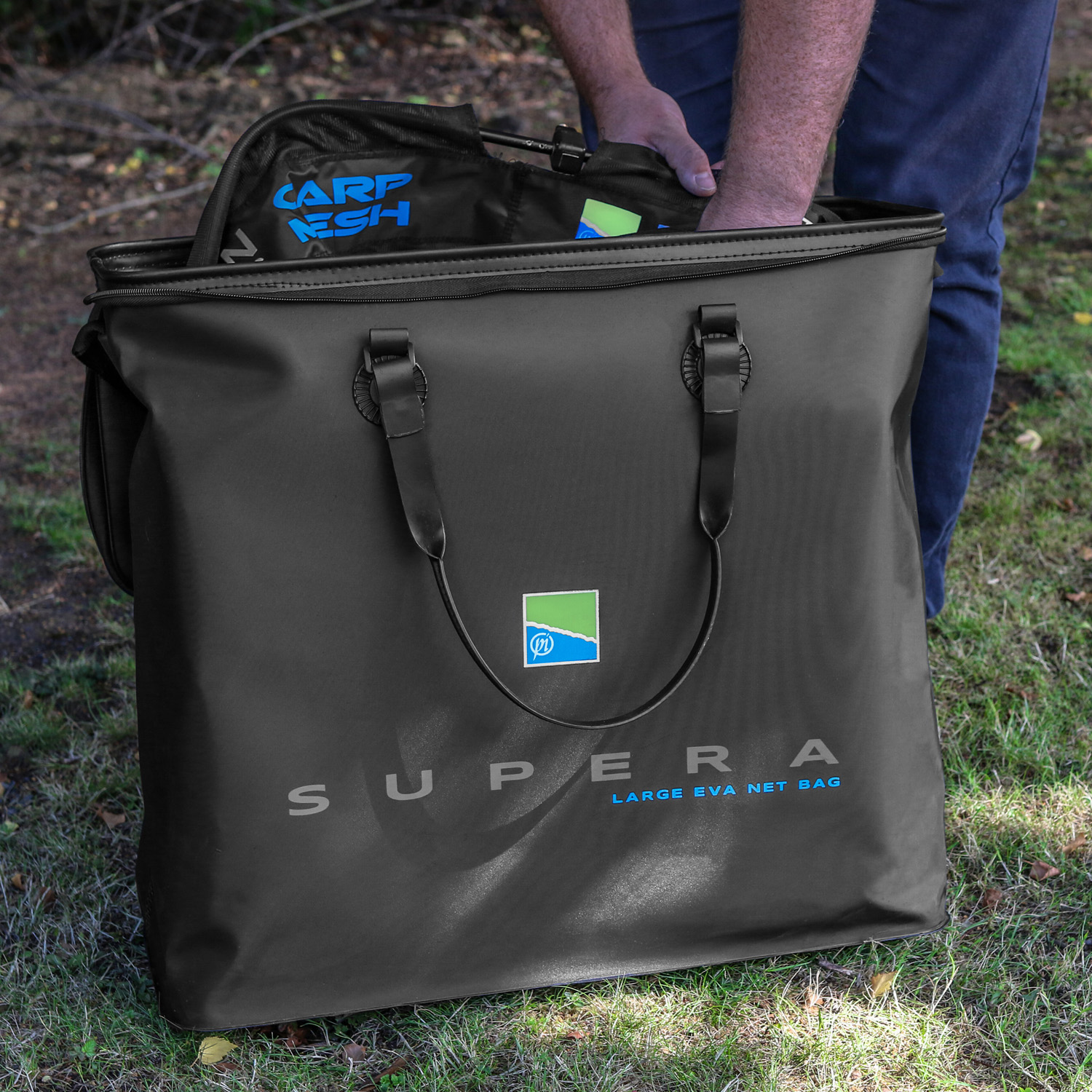 Preston Supera Large EVA Fishing Net Bag