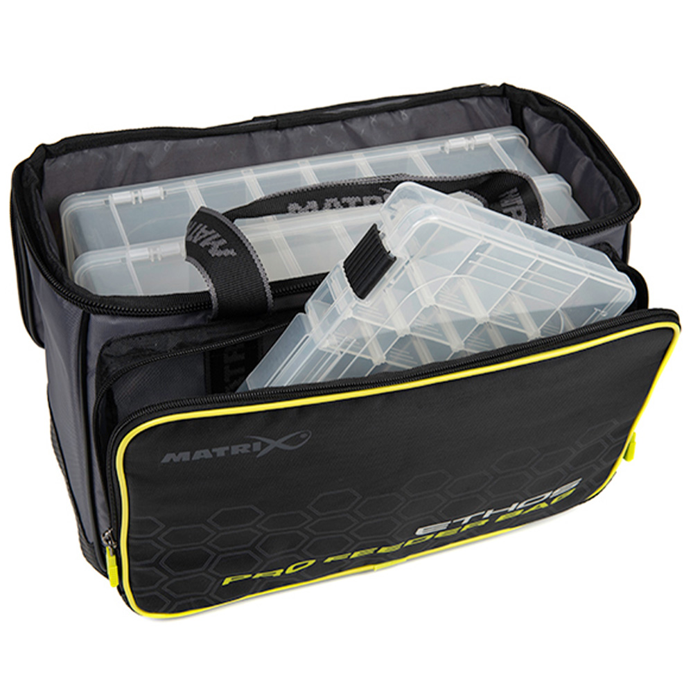 Matrix Ethos Pro Feeder Bag: Durable & Spacious for Anglers