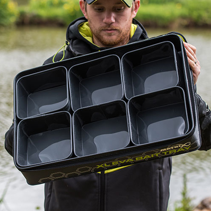 Matrix EVA Fishing Bait Tray XL Inc 6 Tubs