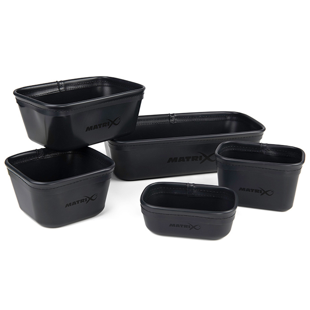 Matrix EVA Stacking Bait Tub Set | Durable & Compact