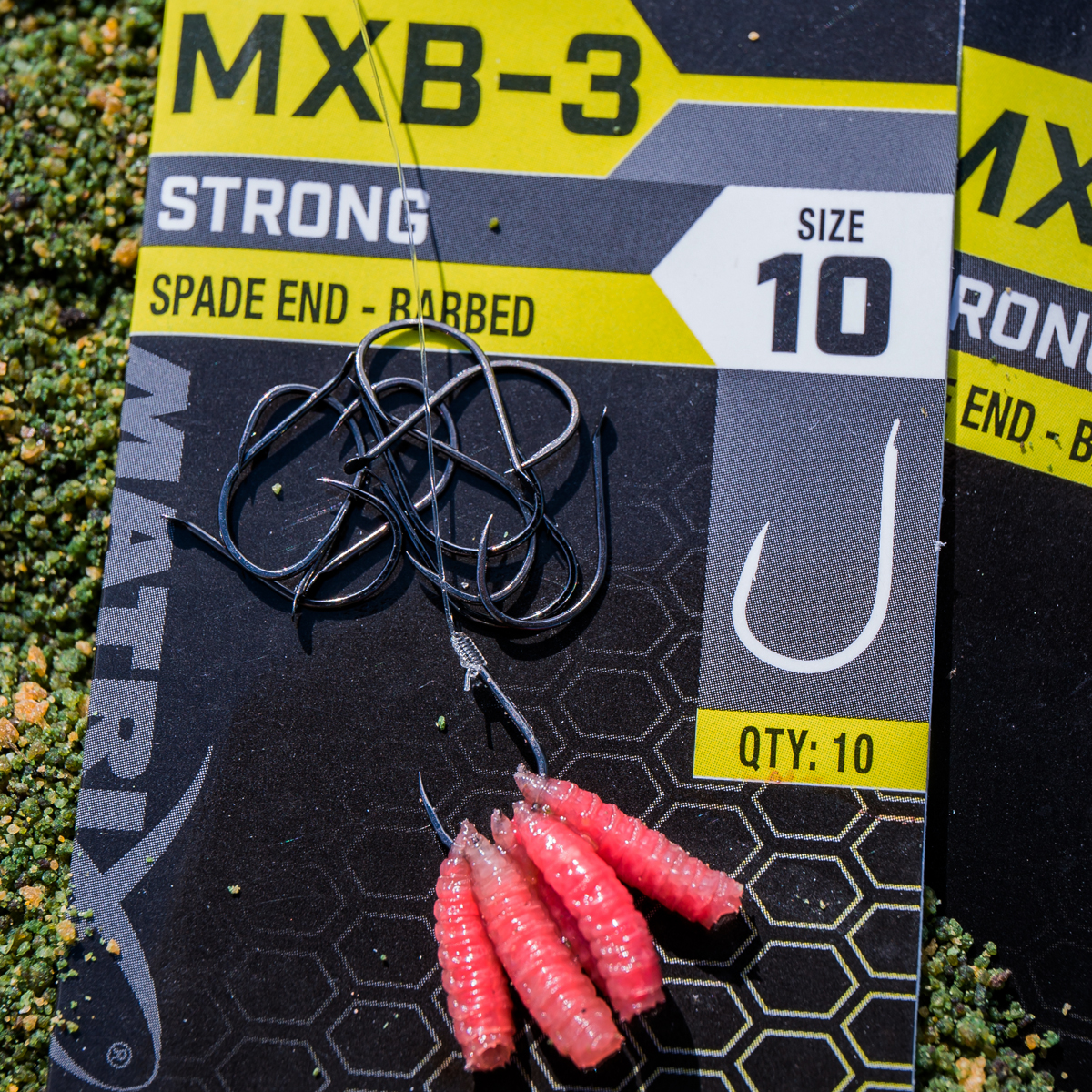 Matrix MXB-3 Strong Spade End Barbed Hooks