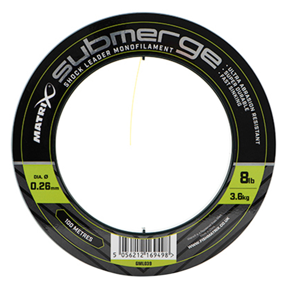 Matrix Submerge Shock Leader Mono - Durable Fishing Line