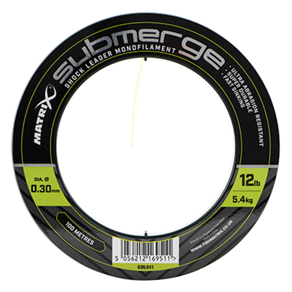 Matrix Submerge Shock Leader Mono - Durable Fishing Line
