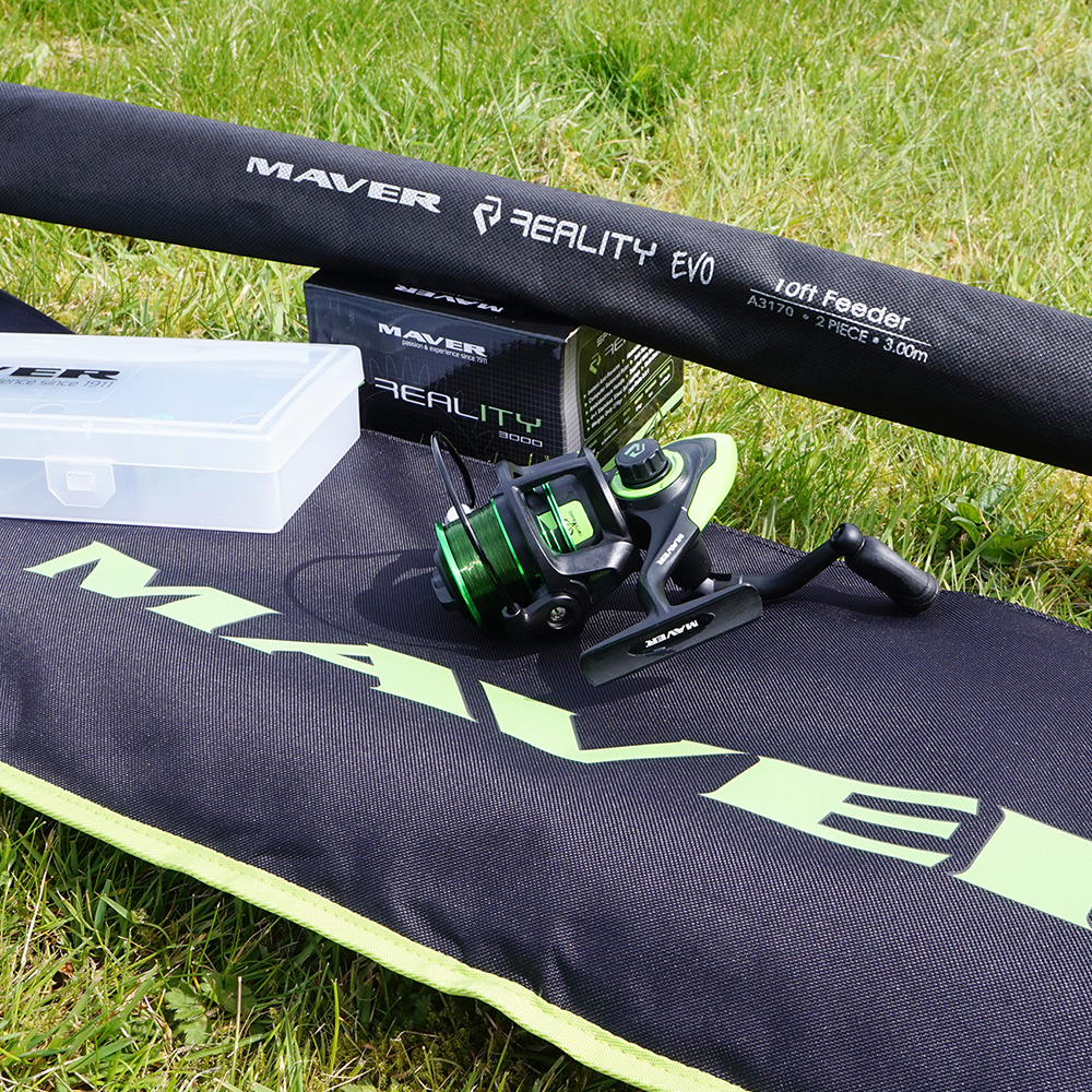 Maver Reality EVO Feeder Rod & Reel Combo Kit