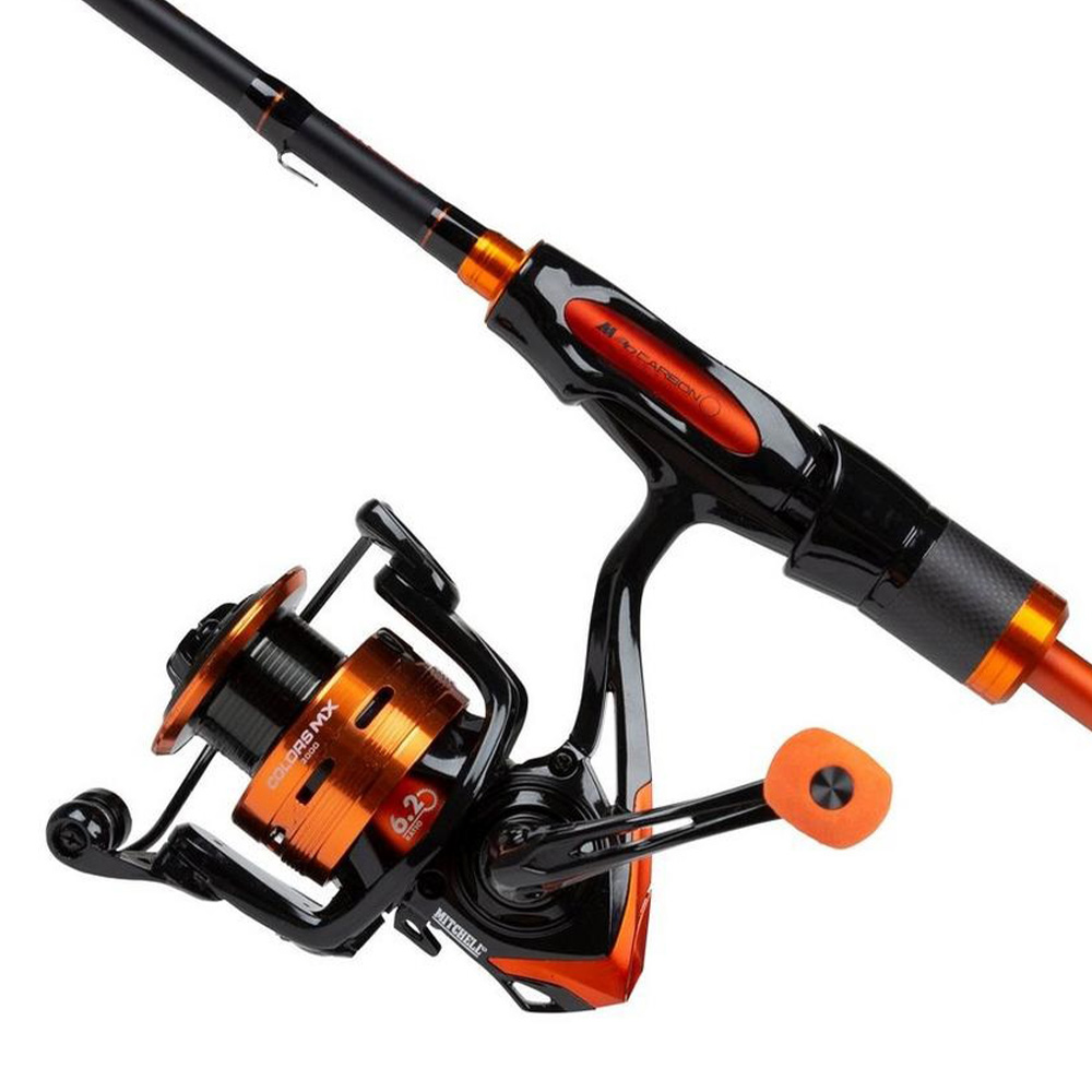 Mitchell MX Spinning Rod & Reel Combo - Orange