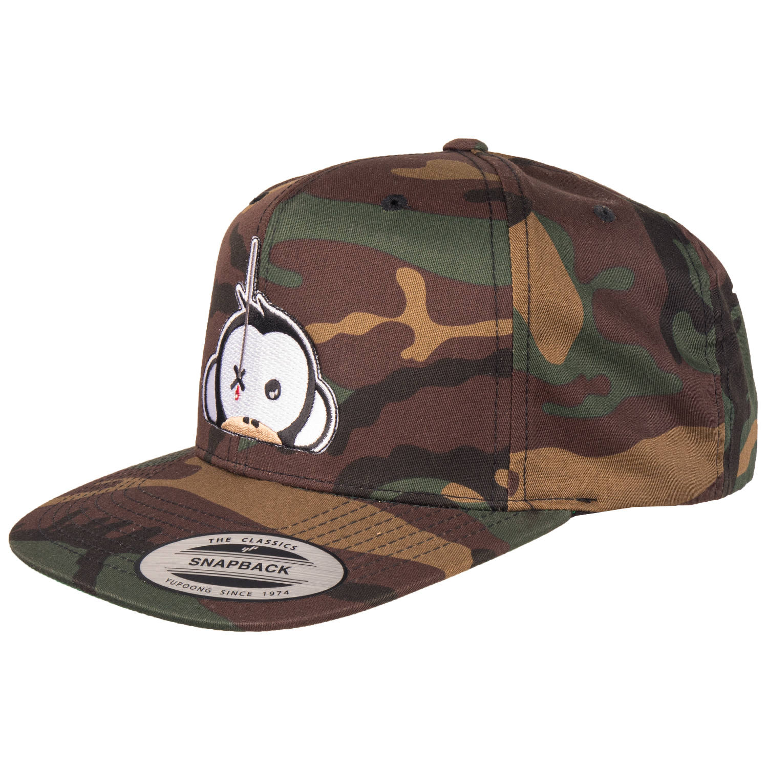 Monkey Climber Logo Snapback Camo | Angling Direct