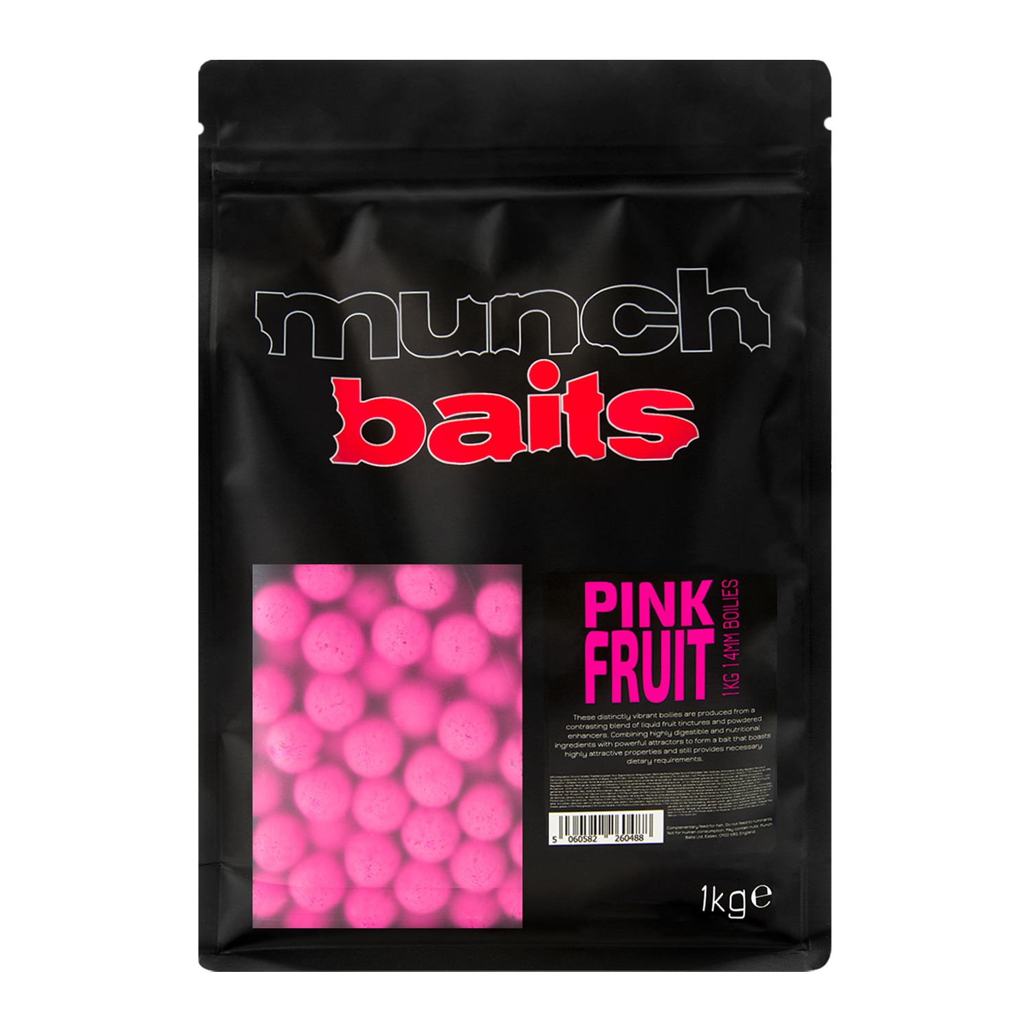 Munch Baits Pink Fruit Boilies