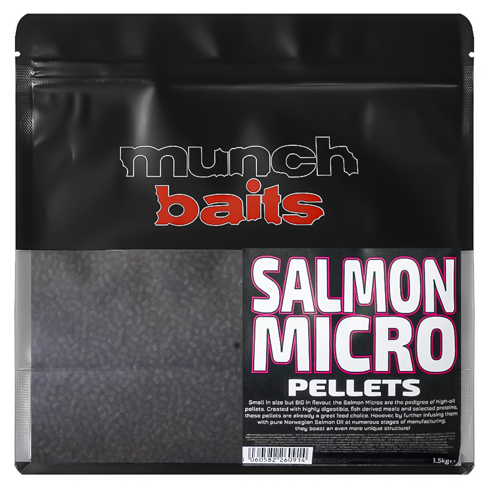 Munch Baits Salmon Micro Pellets 1.5kg