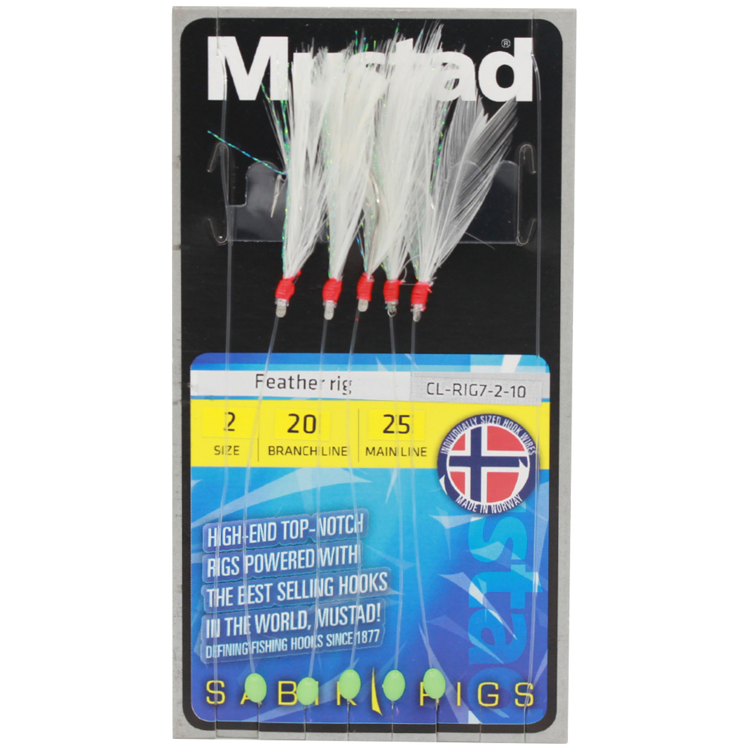 Mustad Sabiki Feather Rigs