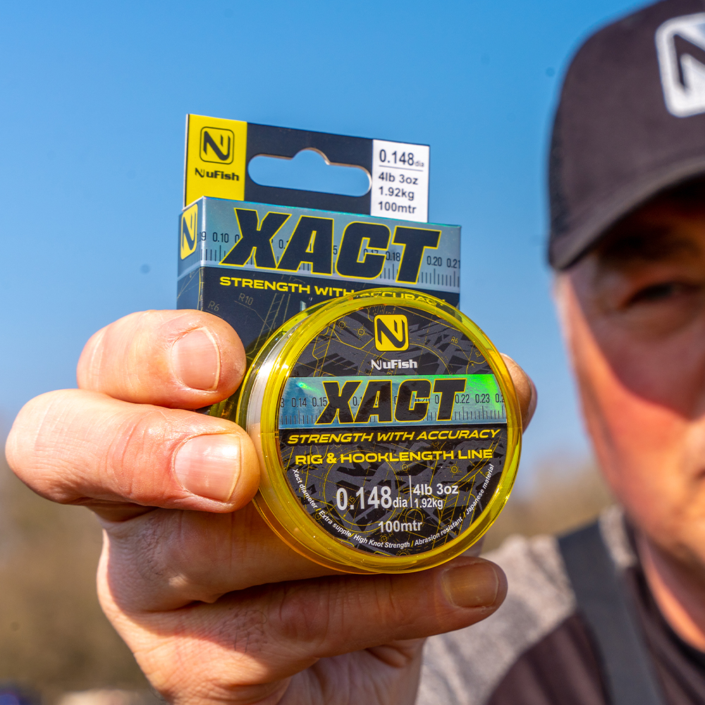 NuFish XACT Rig & Hooklength Line 100m