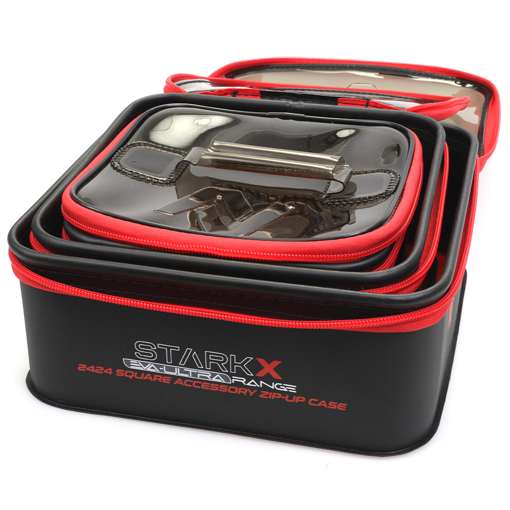 Nytro Starkx EVA Square Accessory Zip-Up Fishing Case
