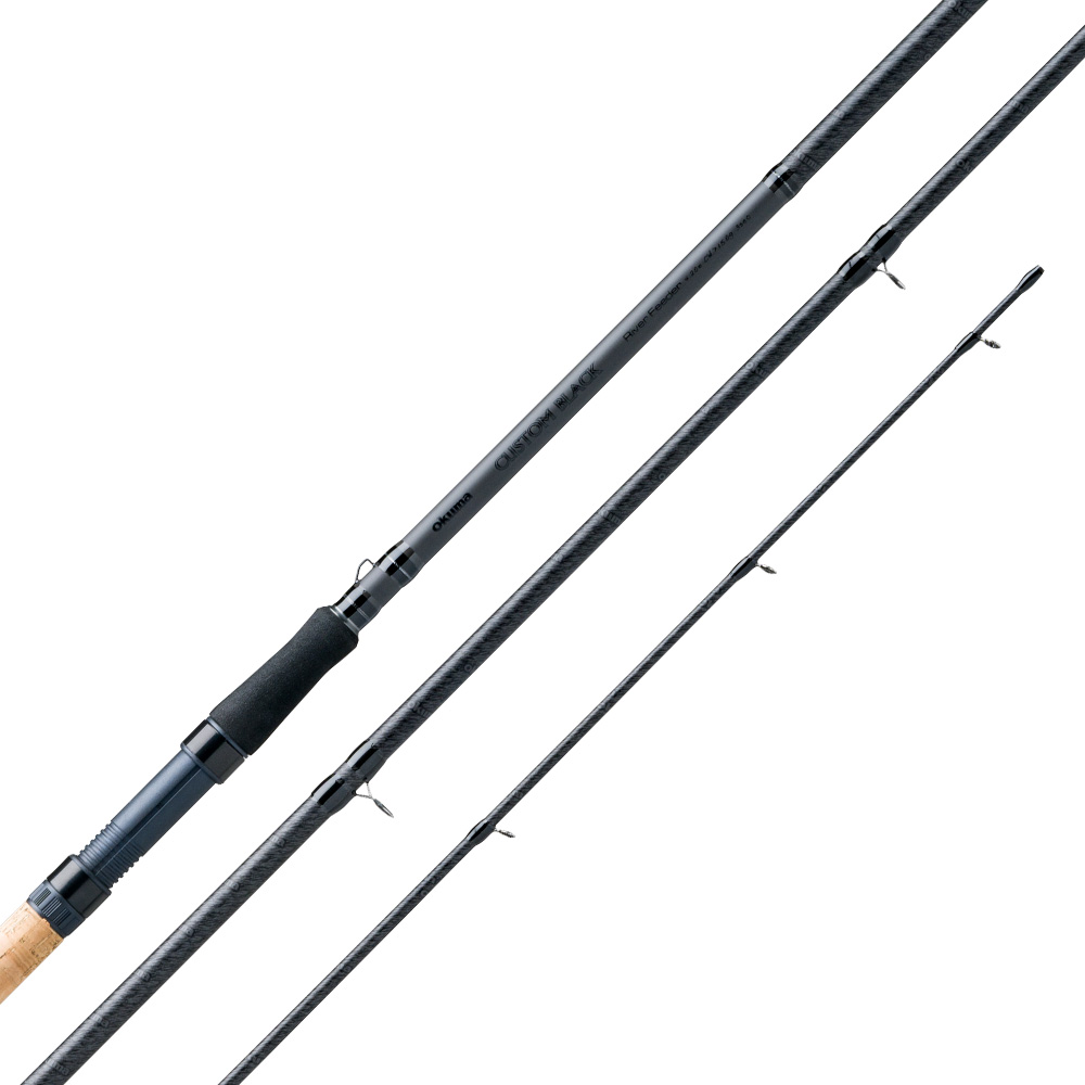 Okuma Custom Black Feeder Rod | Coarse Fishing Rods | Angling Direct