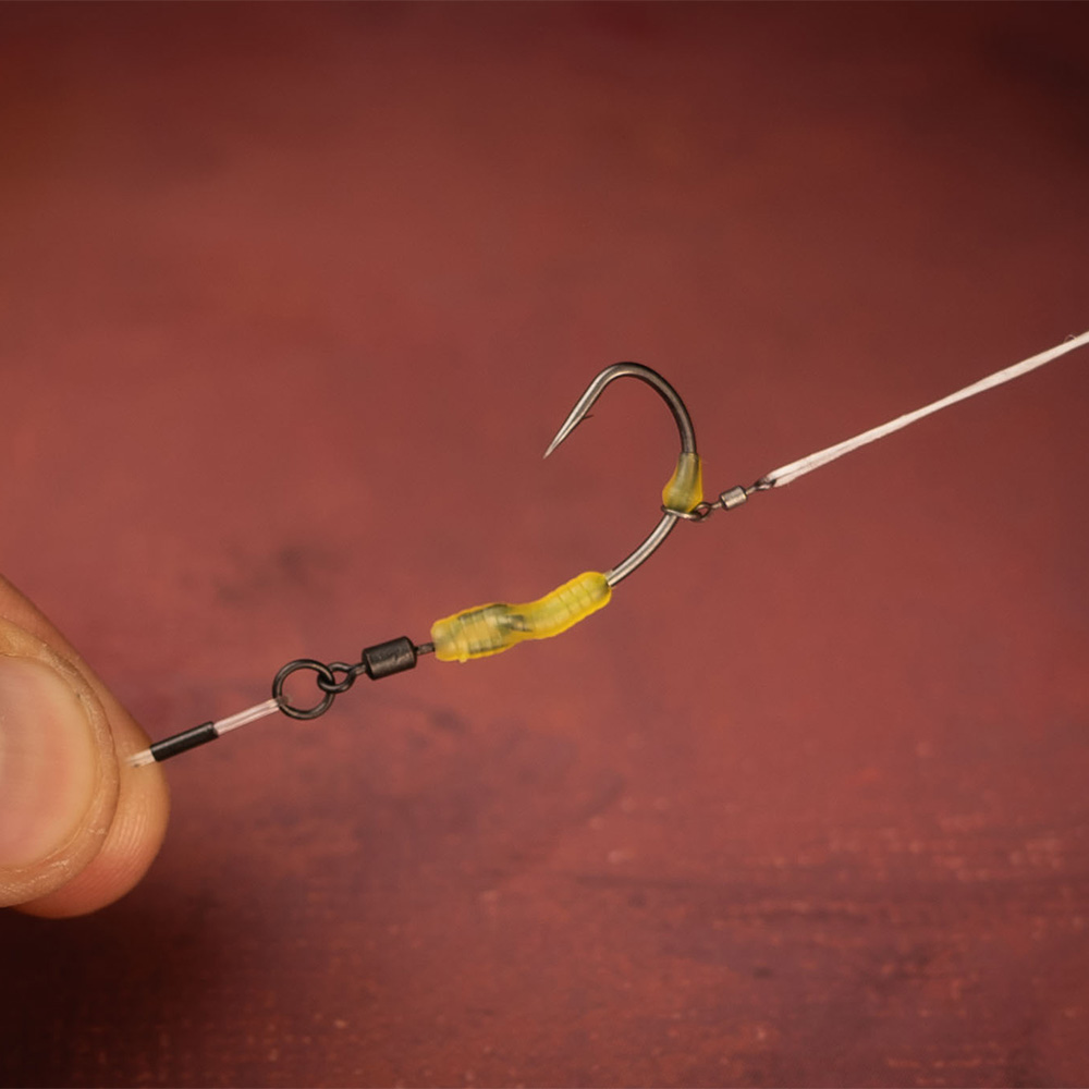 OMC Meta All-In-1 Fuzed Leader Lead Clip Cornaliner Spinner Rig