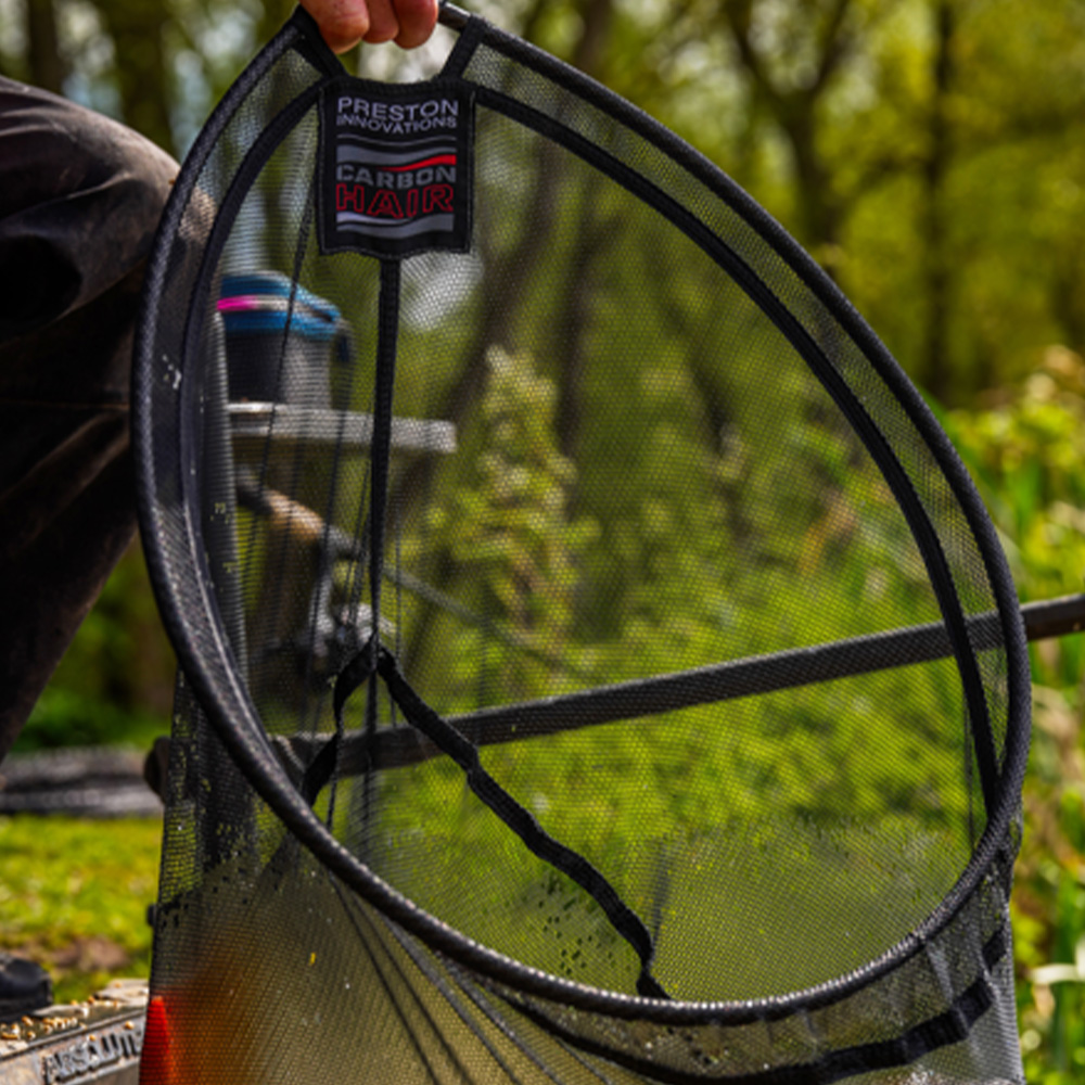 Preston Carbon Hair Mesh Landing Net