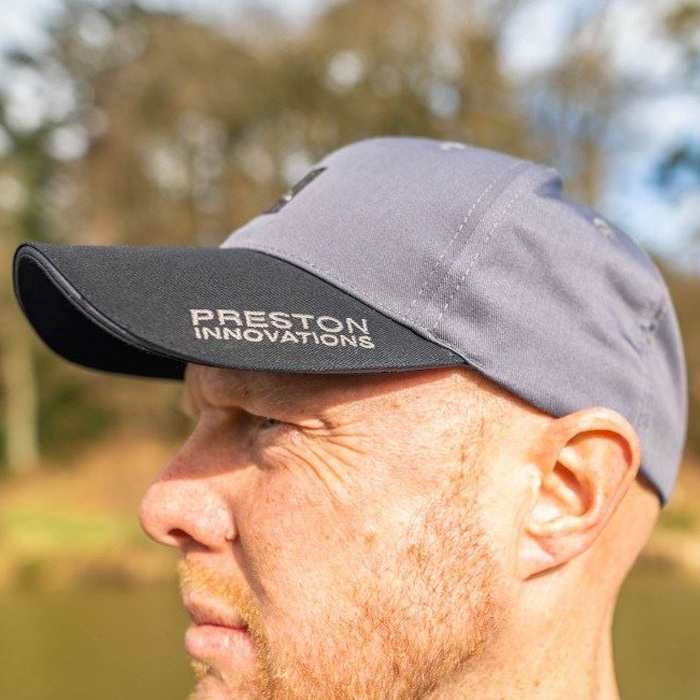 Preston Innovations Grey Fishing Cap