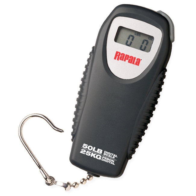 Rapala 25kg Mini Digital Fishing Scale | Compact and Easy