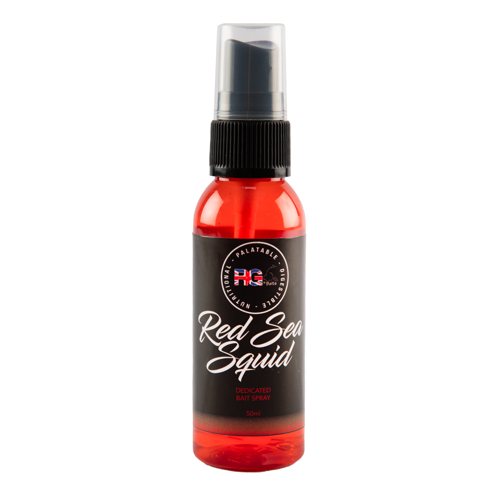 RG Baits Red Sea Squid Bait Spray 50ml