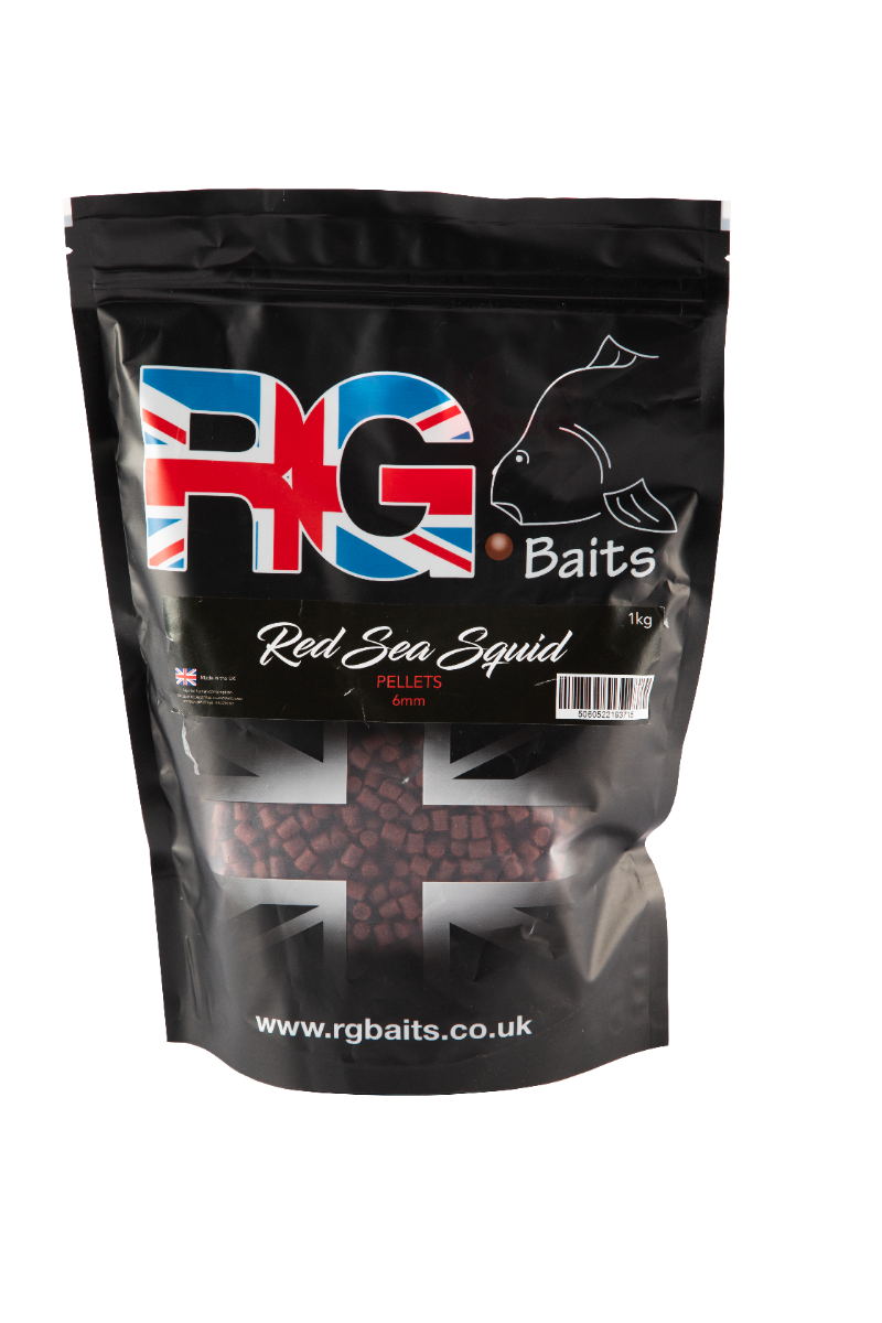 RG Baits Red Sea Squid Pellets