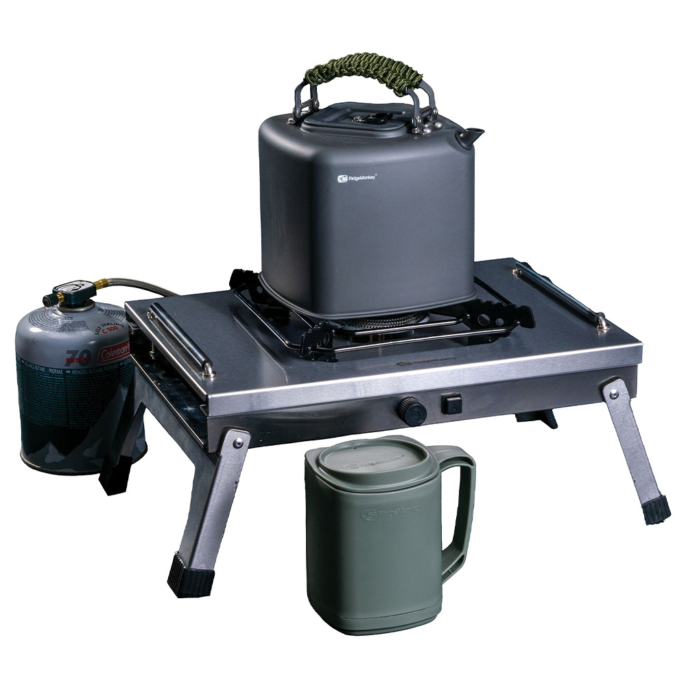 RidgeMonkey Grilla Cook Station Double Hob