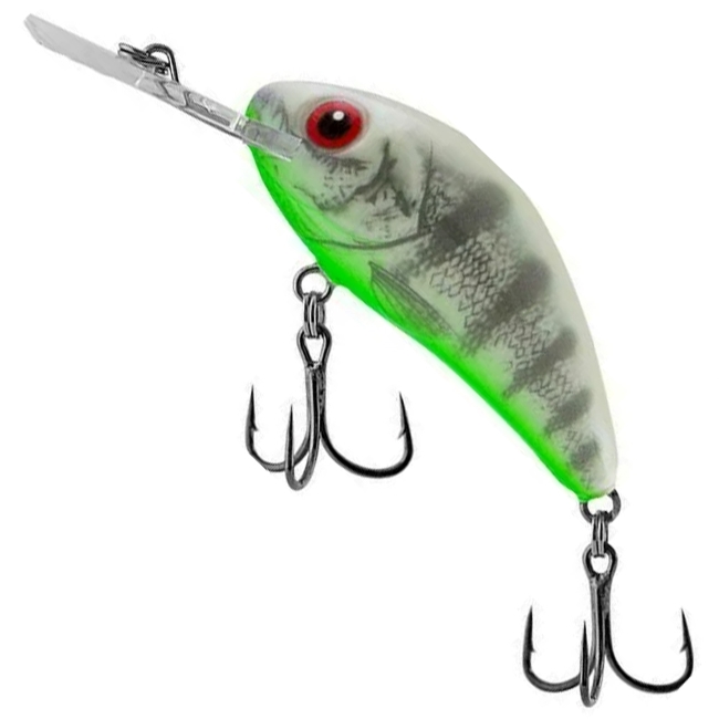 Salmo Rattlin' Hornet Floating Lure - Ghost Perch