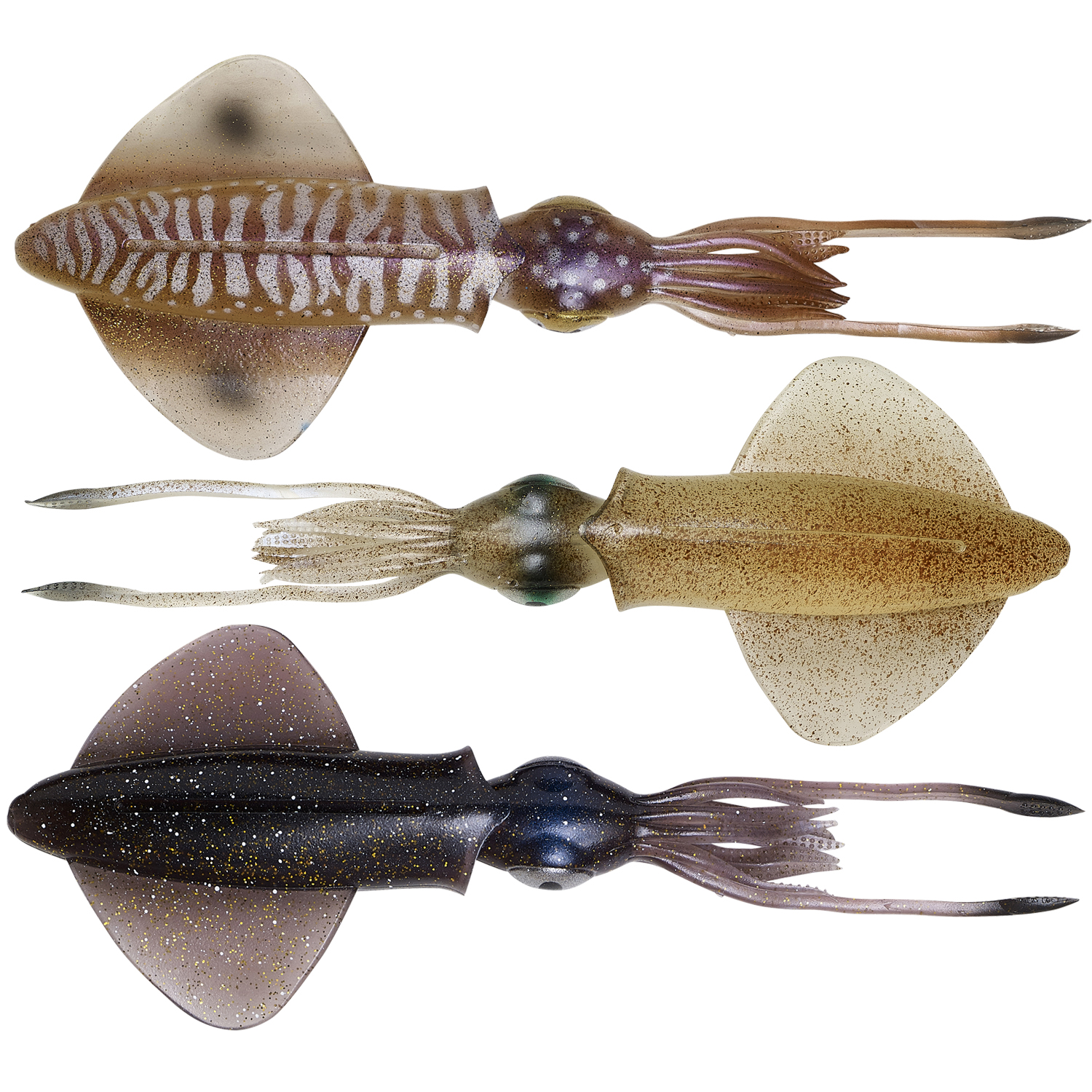 Savage Salt 3D LB Swim Squid Lure 12.5cm