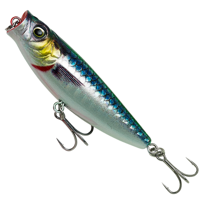 Savage Salt 3D Minnow Pop Walker Floating Fishing Lure 5.5cm 6g