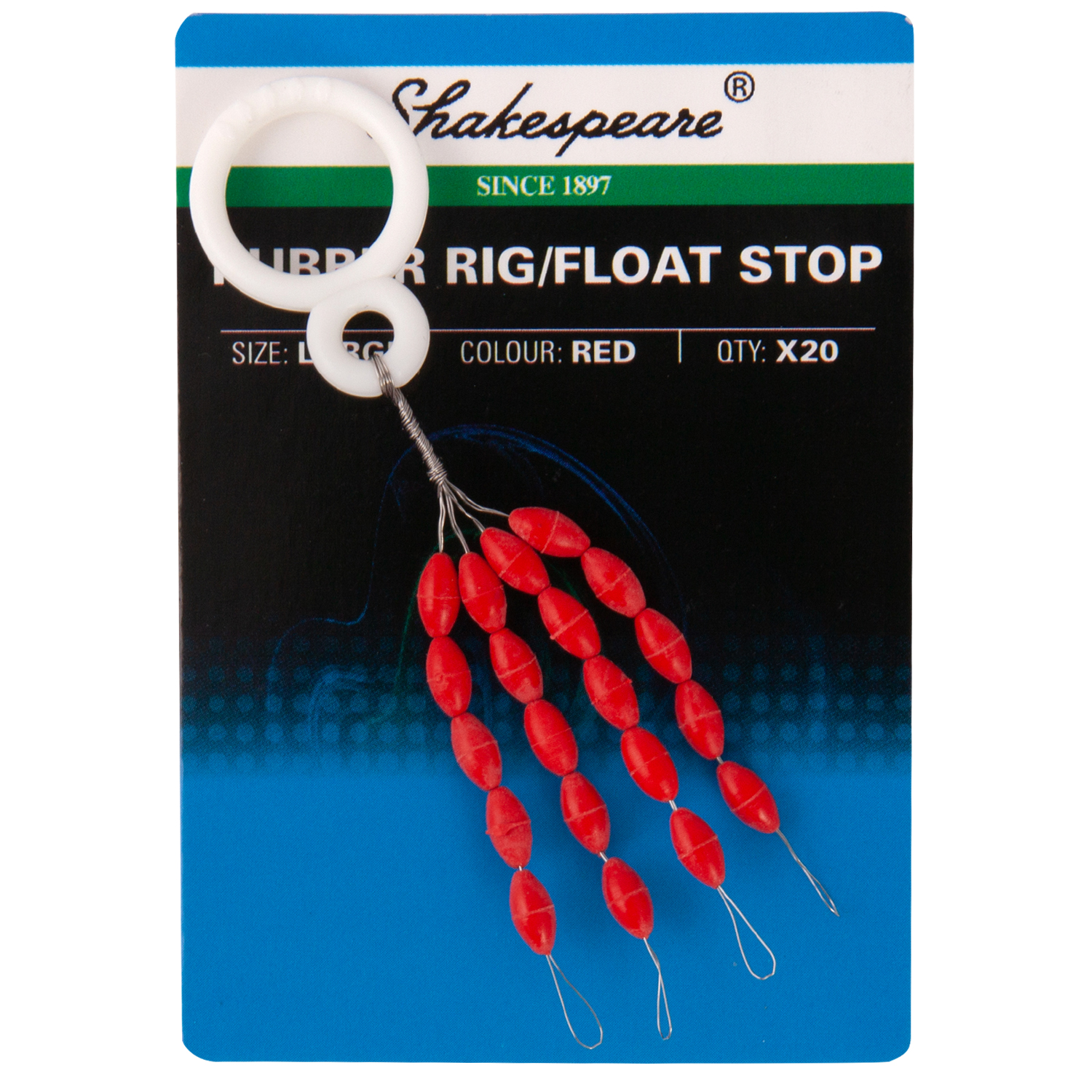 Shakespeare Rubber Rig Float Stops