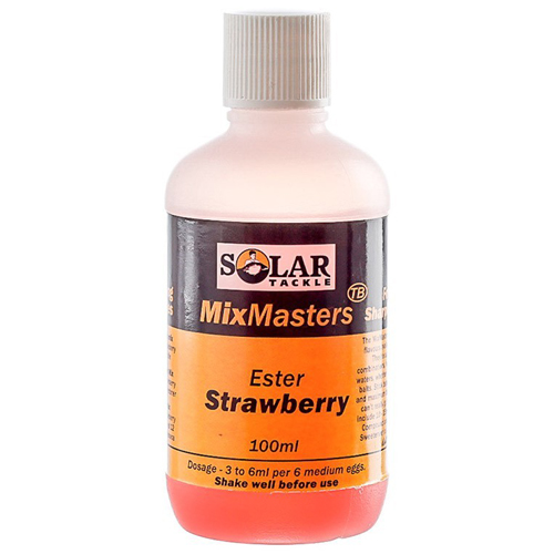 Solar Tackle MixMasters Liquid Additive 100ml - Ester Strawberry