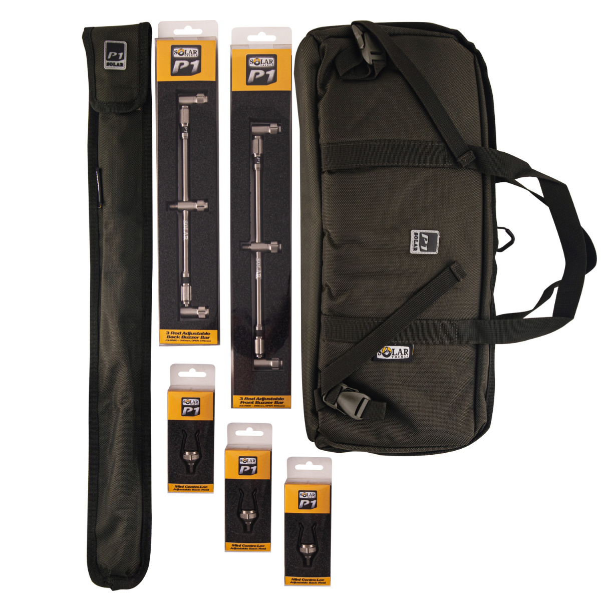 Solar P1 Worldwide Pod Kit Inc 3 Rod Buzz Bars & Mini Back Rests