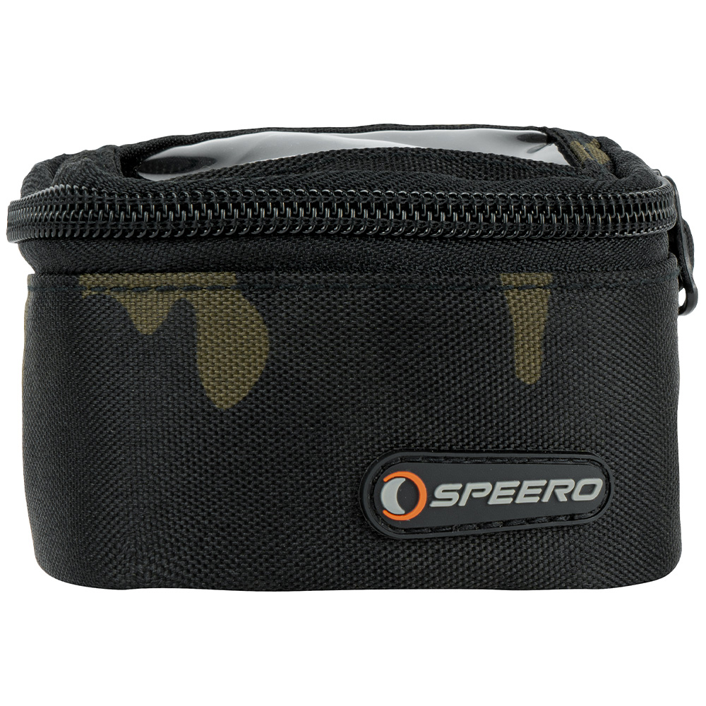 Speero Black Camo Midi Lead Pouch | Fishing Luggage | Angling Direct