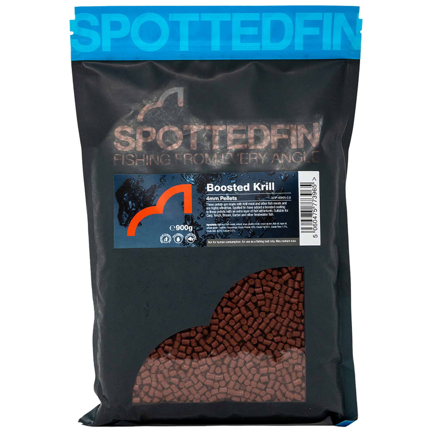 Spotted Fin Boosted Krill Pellets 900g