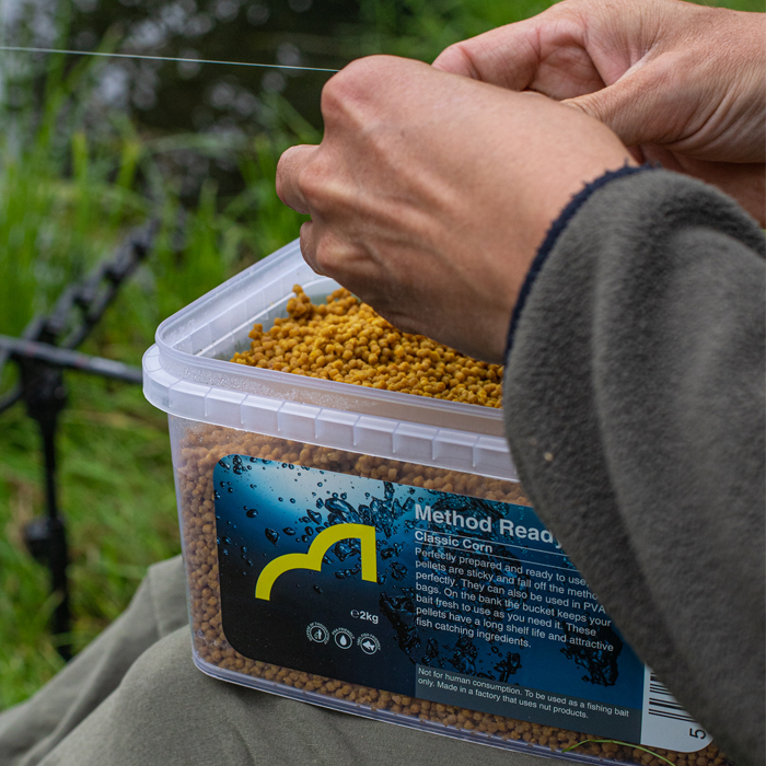 Spotted Fin Classic Corn Method Ready Pellets 2kg 2mm