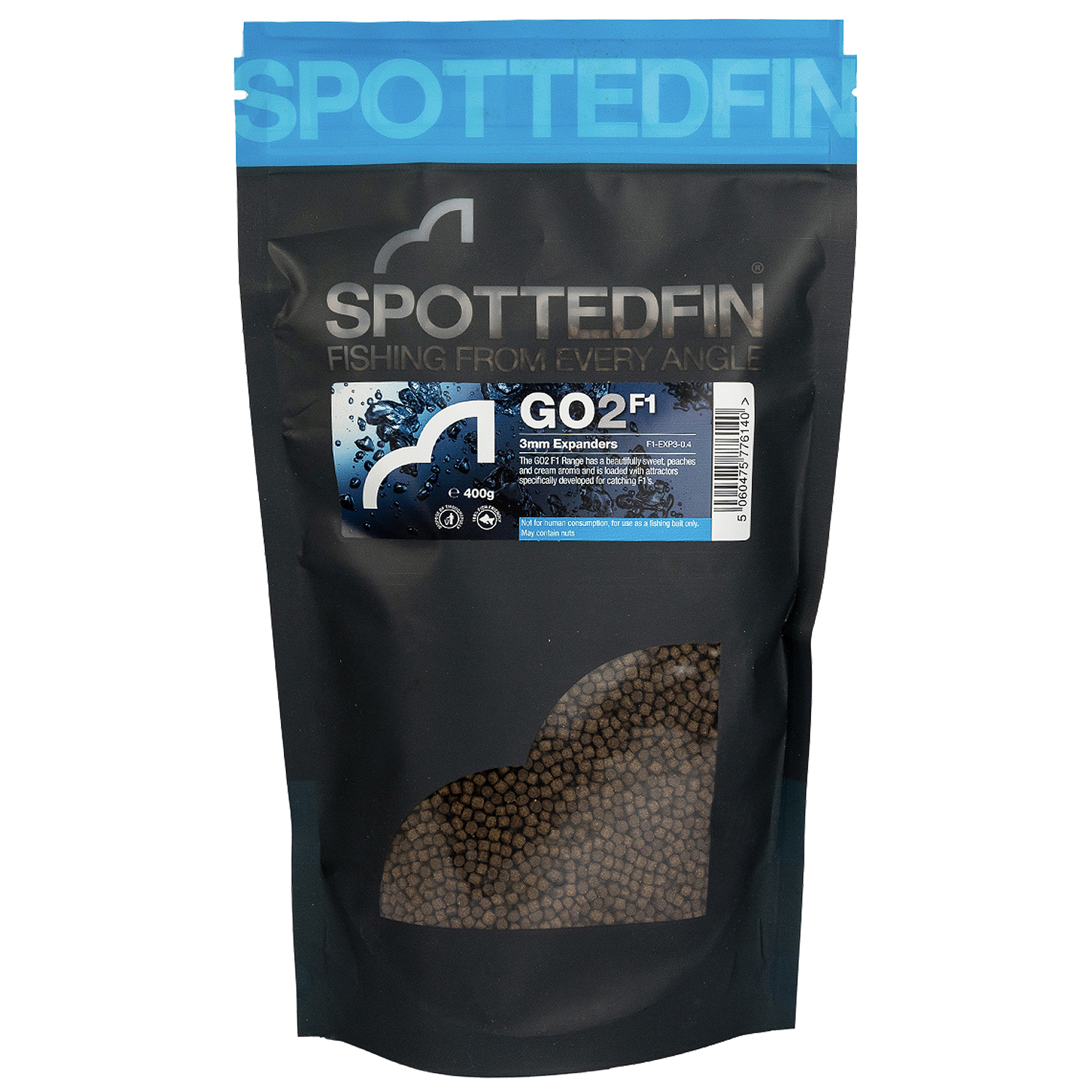 Spotted Fin GO2 F1 Expander Pellets 400g