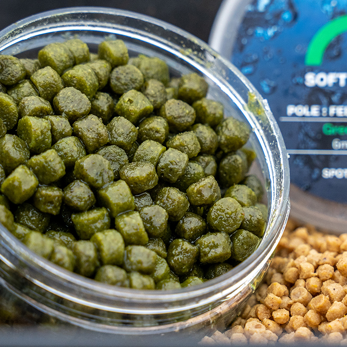 Spotted Fin Green Betaine Soft Hook Pellets 80g