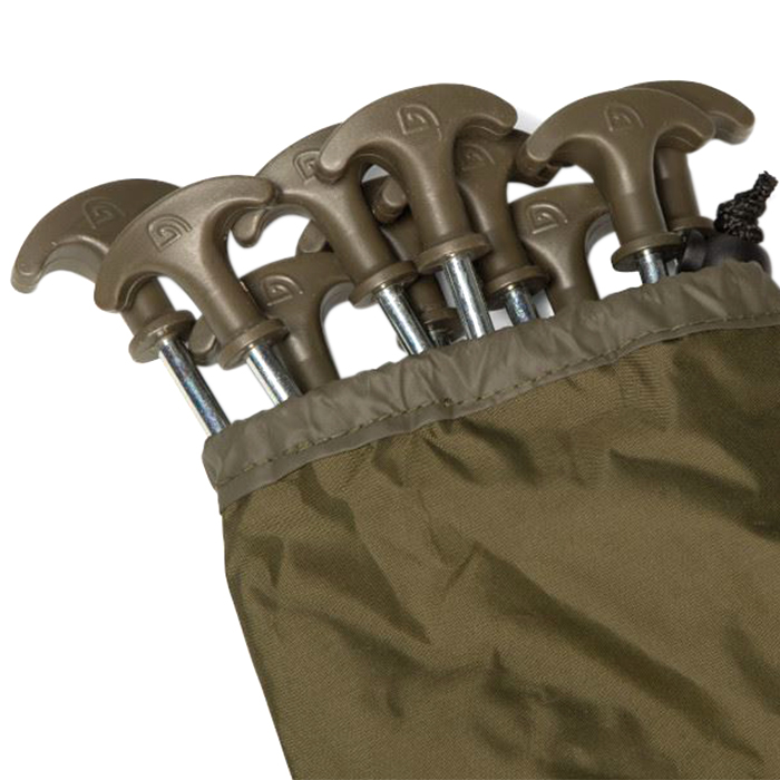 Trakker 8 Inch Fishing Peg Set - 10 Pack