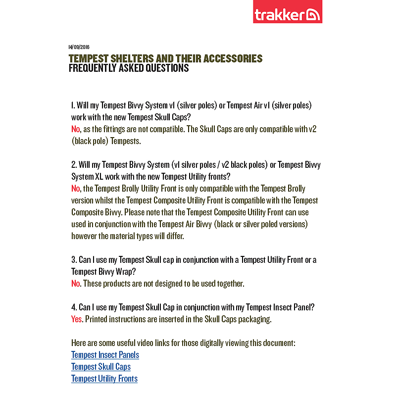 Trakker Tempest Composite Utility Front Groundsheet | Angling Direct