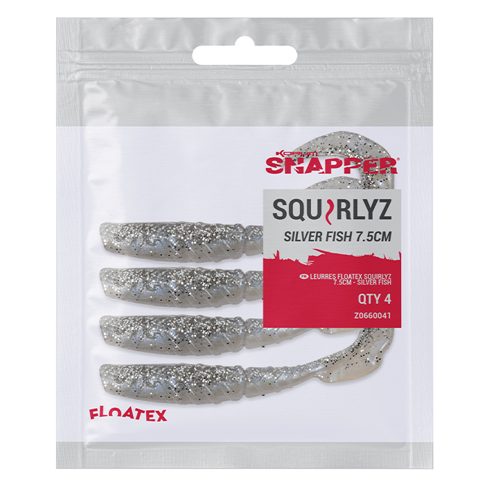 Korum Snapper FloateX Squirlyz Lure 7.5cm | Angling Direct