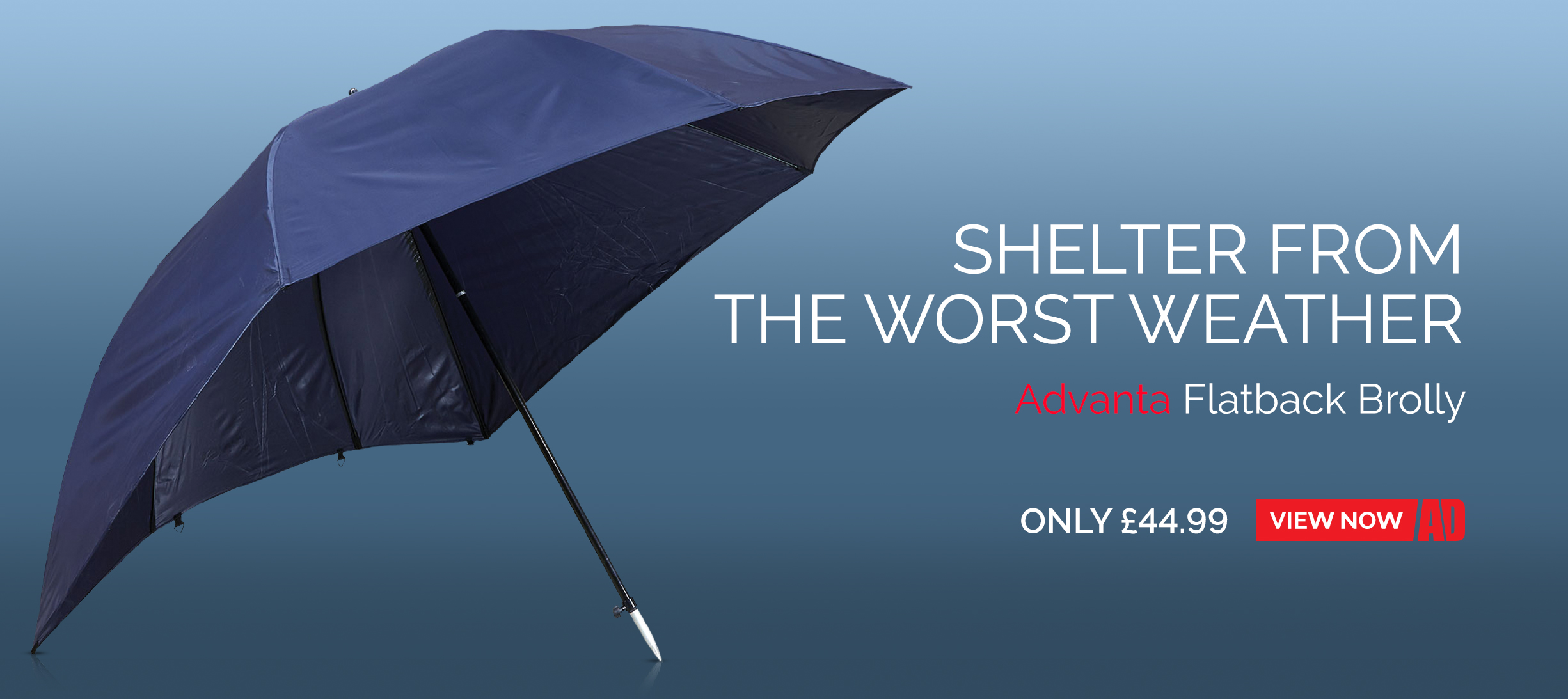 Fishing Umbrellas | Fishing Brolly | Shelters | Angling Direct