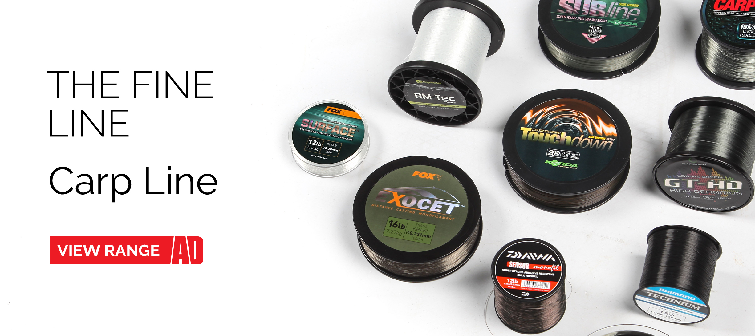 Fishing Line | Mainlines | Leaders | Hooklength Material | Angling Direct