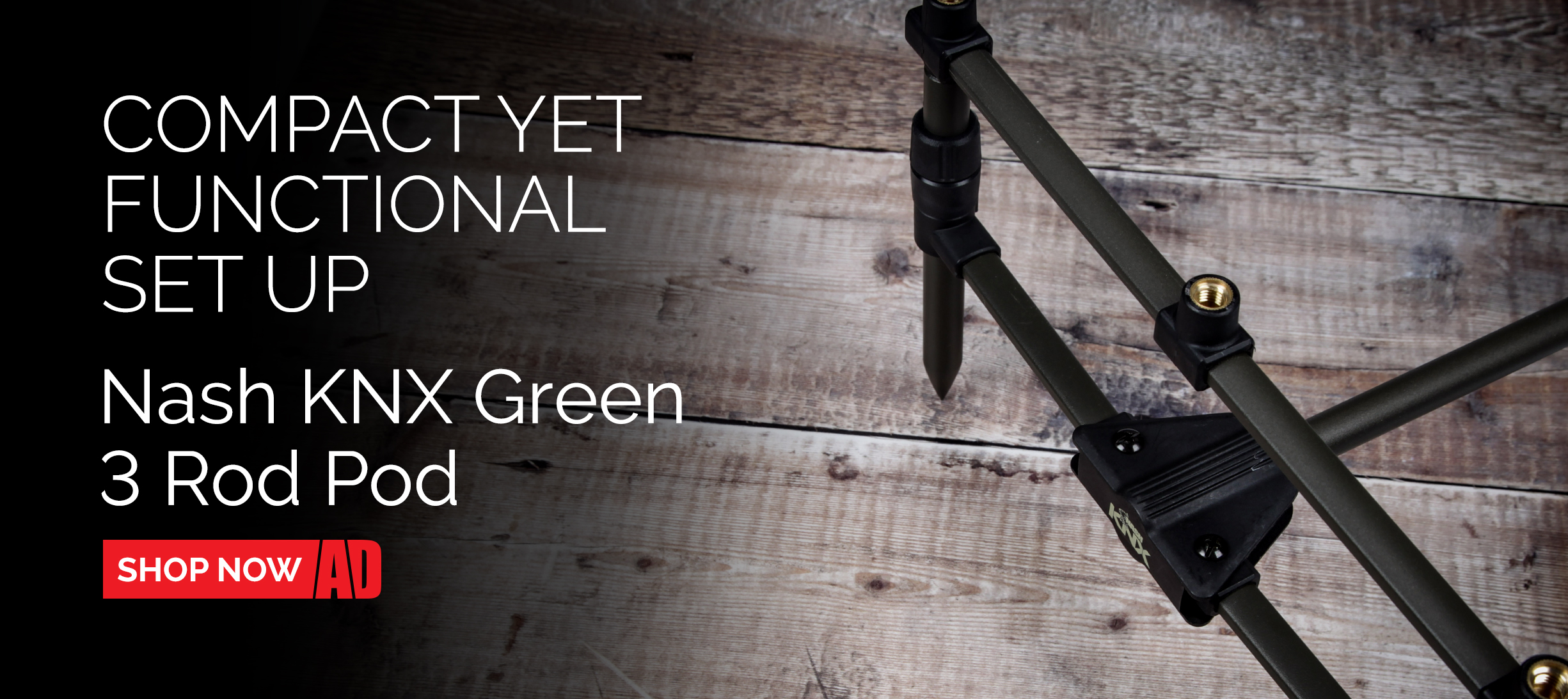 Nash Rod Pods | H Gun | Angling Direct