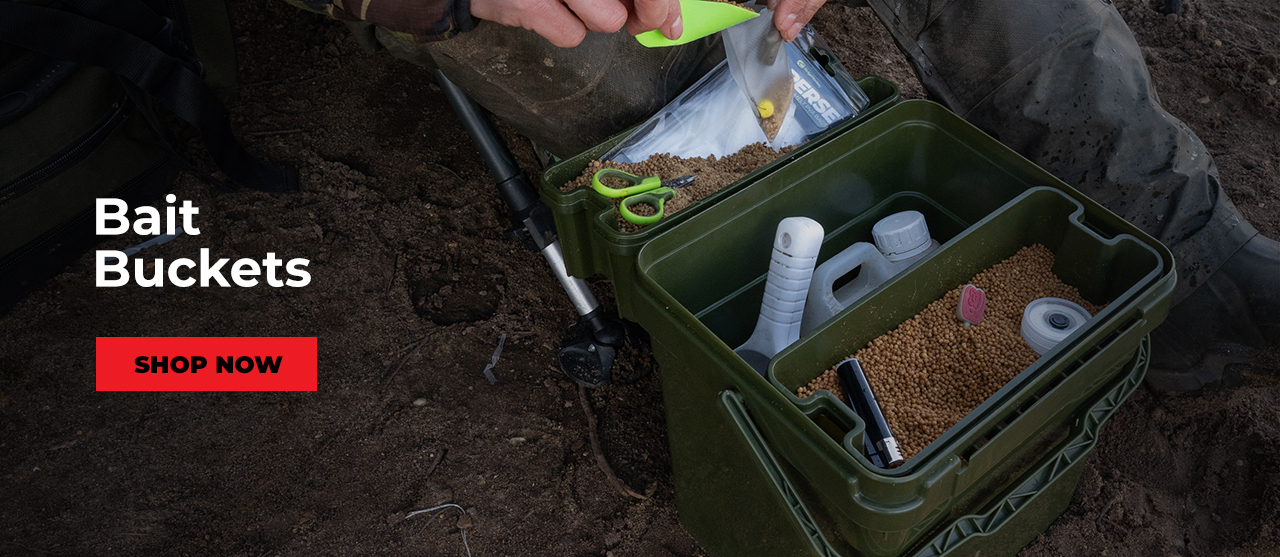 Bait Buckets | Maggot Riddles | Bait Sieve | Bait Bucket Carryall ...