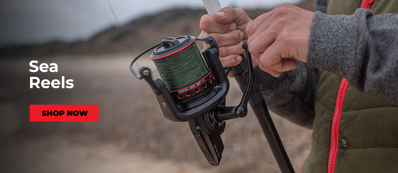 Sea Fishing Reels | Fixed Spool, Multiplier Reels & Spares Spools