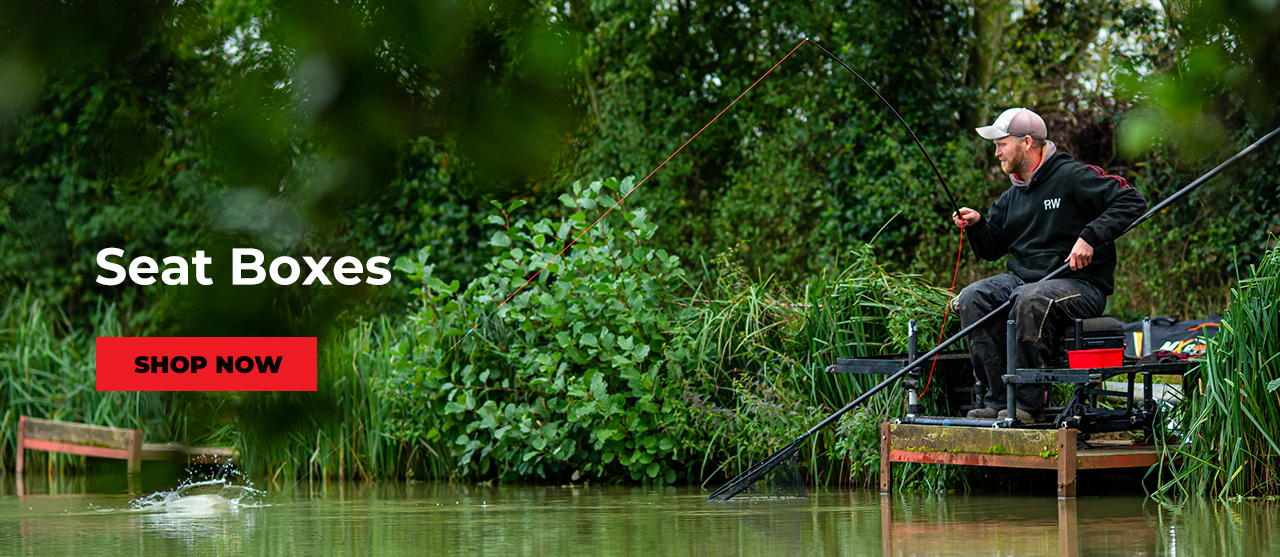 Coarse & Match Fishing Seat Boxes | Trolley Boxes at Angling Direct